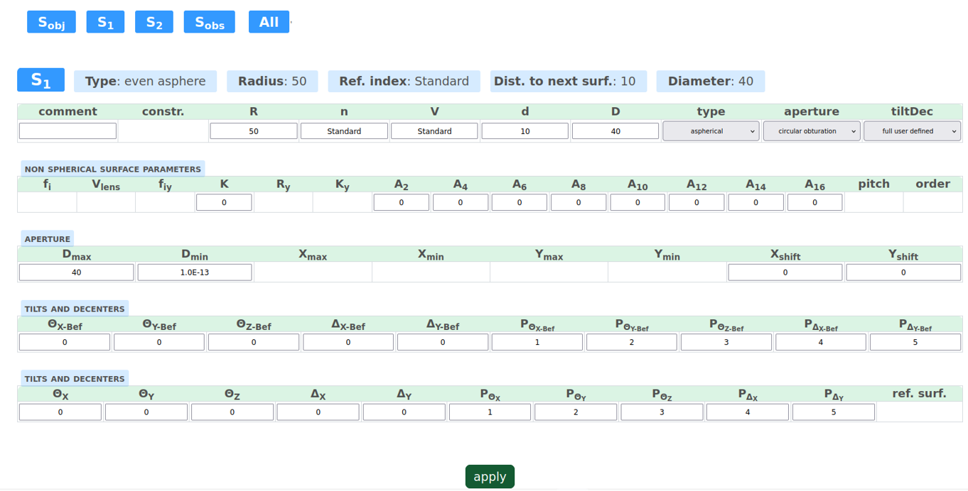 Guide for using the Optical-Calculation tool enabling simulation in ...
